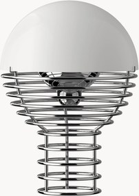 Malá přenosná stmívatelná stolní LED lampa Wire, Design Verner Panton