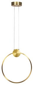 Toolight Toolight, LED stropní svítidlo 30cm, 13W, 4000K, 1500lm, APP1394-CP, zlatá matná, OSW-00952
