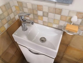 Slezák - RAV Umyvadlová baterie bez výpusti VICTORIA - VI226.x, Chrom Připojovací hadičky - závit: 1/2"