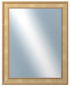 DANTIK - Zarámované zrcadlo - rozměr s rámem cca 40x50 cm z lišty TOOTH malá zlatá (3161)