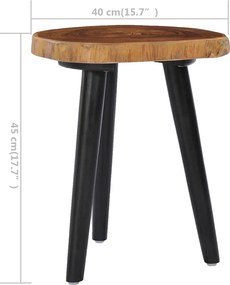 Konferenční stolek 40 x 45 cm masivní teak 281650