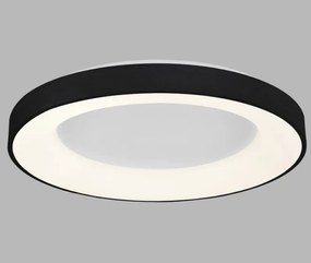 Led2 Stropní LED svítidlo BELLA ø 60 cm, černá Stmívání, řízení: 3000K/4000K TRIAC (lze použít i bez stmívání)