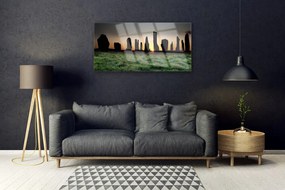 akrylový obraz Skála Umění 100x50 cm