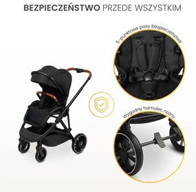 CARETERO sportovní kočárek RATIO BLACK