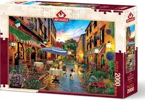 ART PUZZLE 5475 Puzzle Itálie na kole / 2000 dílků / od 15 let
