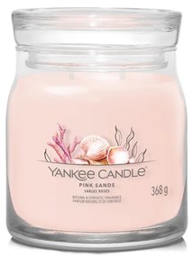 Yankee Candle Signature svíčka střední Pink Sands, 368g