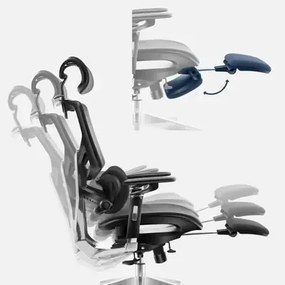 Mark Adler Expert 9.6 černá / Kancelářské ergonomické křeslo / nosnost