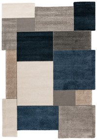 Obsession, Kusový koberec My Frisco 285 Blue, 160x230, modrá, ložnice