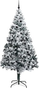Umělý vánoční stromeček Bílá 240 cm PVC, ocel a plast 3396981