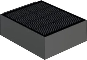 Viking - LED Stm. solární nástěnné svítidlo se senzorem LED/2W/3,7V IP65 4000K