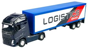 580179 Kovový model - Transporter s návěsem 1:64 - Volvo FH - Global Logistic