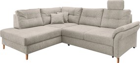 XXXLutz ROHOVÁ SEDAČKA, textil, béžová Livetastic - Sedací soupravy - 002310012743