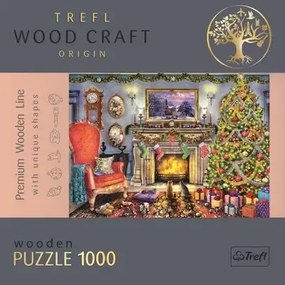 Trefl Wood Craft Origin - Puzzle - U krbu  / 1000 dílků / 51.9 x 37.5