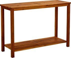 vidaXL Zahradní konzolový stolek 110x40x75 cm masivní akáciové dřevo [316406]
