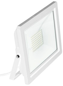 Venkovní reflektor Filetti LED 20W, 1850lm, 3000K, IP65, 9,2x10,8cm, bílá