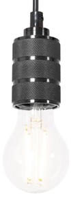 Toolight Závěsný stropní lampový rám černý APP342-1CP