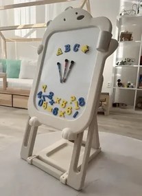 2KIDS TOYS Magnetická tabule Medvídek / nastavitelná výška / kov, plas