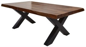 Invicta Konferenční stolek Amazonas X hnědý