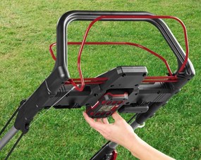 Parkside Performance Benzínová sekačka na trávu s pojezdem a s elektrickým startováním PPBRM 53 B2