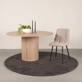 LABEL51 kulatý jídelní stůl OLIVA ø130 cm světlý ME-70.056