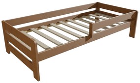 Vomaks Dětská postel se zábranou VMK003D KIDS Rozměr: 70 x 160 cm, Barva: surové dřevo