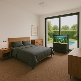 Condor Carpets, Metrážový koberec Rambo-Bet 60, na míru, šíře 4m, hnědá, filc, kuchyně