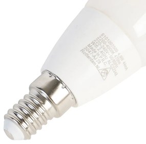 Sada 2 chytrých LED žárovek E14 B35 4,9W 470 lm 2200-4000K