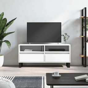 vidaXL TV skříňka 100 x 34,5 x 44,5 cm kompozitní dřevo [831245] Barva: Bílá