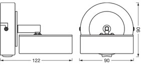 Ledvance - LED Bodové svítidlo DECOR PLUTO LED/4,8W/230V