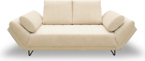 XXXLutz ROZKLÁDACÍ POHOVKA, textil, krémová MID.YOU - Rozkládací pohovky - 001776018103