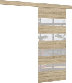 ADRK Furniture Posuvné nástěnné dveře MILOU 96 ADRK-SD-MIL-S-WL-96