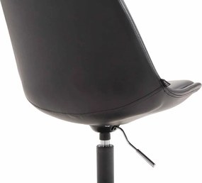 Židle Maverick B umělá kůže – černá