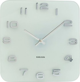 Nástěnné hodiny Vintage bílé