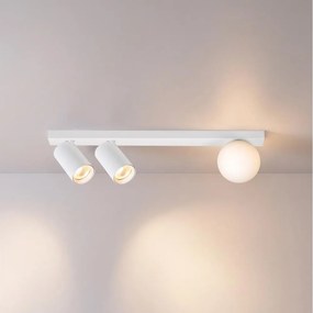 Brilagi - Bodové svítidlo SELE BALL 2xGU10/30W/230V + 1xG9/10W bílá
