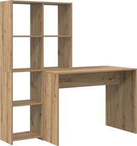 Stůl Artisanový dub 138,5 x 55 x 143 cm Kompozitní dřevo 3337256