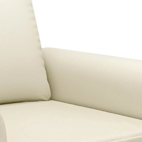 vidaXL 2dílná sedací souprava s poduškami umělá kůže [3202151] Barva: Černá