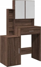 vidaXL Toaletní stolek se skříňkou 80 x 35 x 132 cm [848235] Barva: dub sonoma