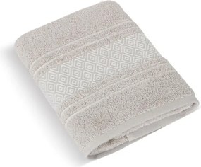 Bellatex Froté ručník a osuška Mozaika béžová rozměr 50x100 cm