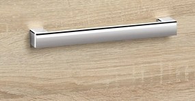 Aqualine, VEGA Skříňka vysoká s košem 40x184x31cm, dub platin, VG980