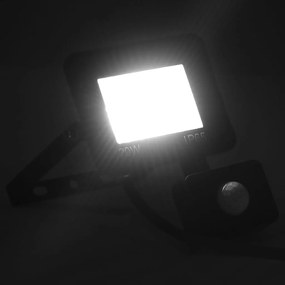 Led Reflektor Se Senzorem Studené Bílé Světlo