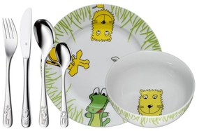 6dílný dětský jídelní set WMF Cromargan® Safari