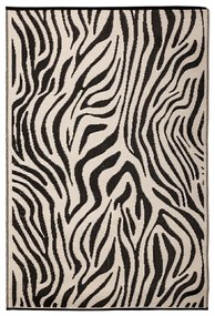 Koberec Zebra, 150x242,5 cm, bílá/černá