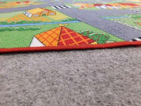 Dětský kusový koberec Little Village  120x180cm obšitý