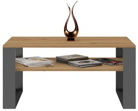Konferenční stolek MODERN 1P dub artisan/antracit