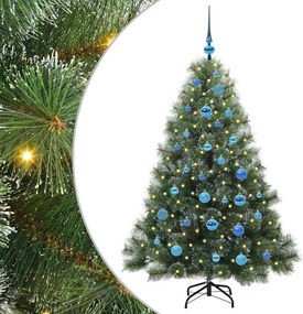 Umělý vánoční stromeček s stojanem Zelená 150 cm PE a PVC 3397842
