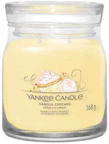 OnaDnes -20% Střední vonná svíčka Yankee Candle Vanilla Cupcake Signature