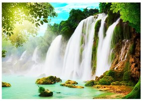 Fototapeta - The beauty of nature: Waterfall