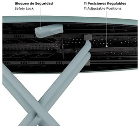 Žehlicí prkno 130x37 cm K-Surf Salvia Tube – Rolser