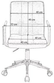 LuxuryForm DESIGN Židle VERONA VELUR na zlaté podstavě s kolečky - levandule