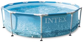Intex | Bazén Florida 3,05x0,76 m s pískovou filtrací - motiv BEACHSIDE | 19900114